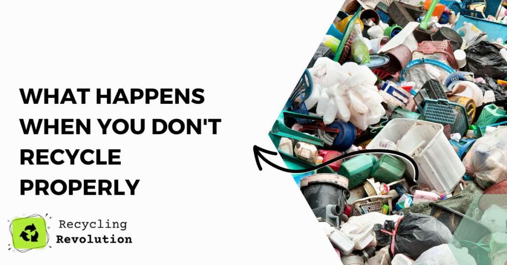 What Happens When You Don't Recycle Properly