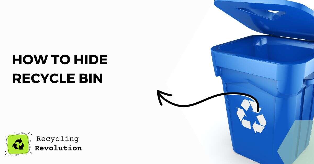 20 Brilliant Ways to Hide Your Ugly Recycle Bin (And Actually Like Your ...